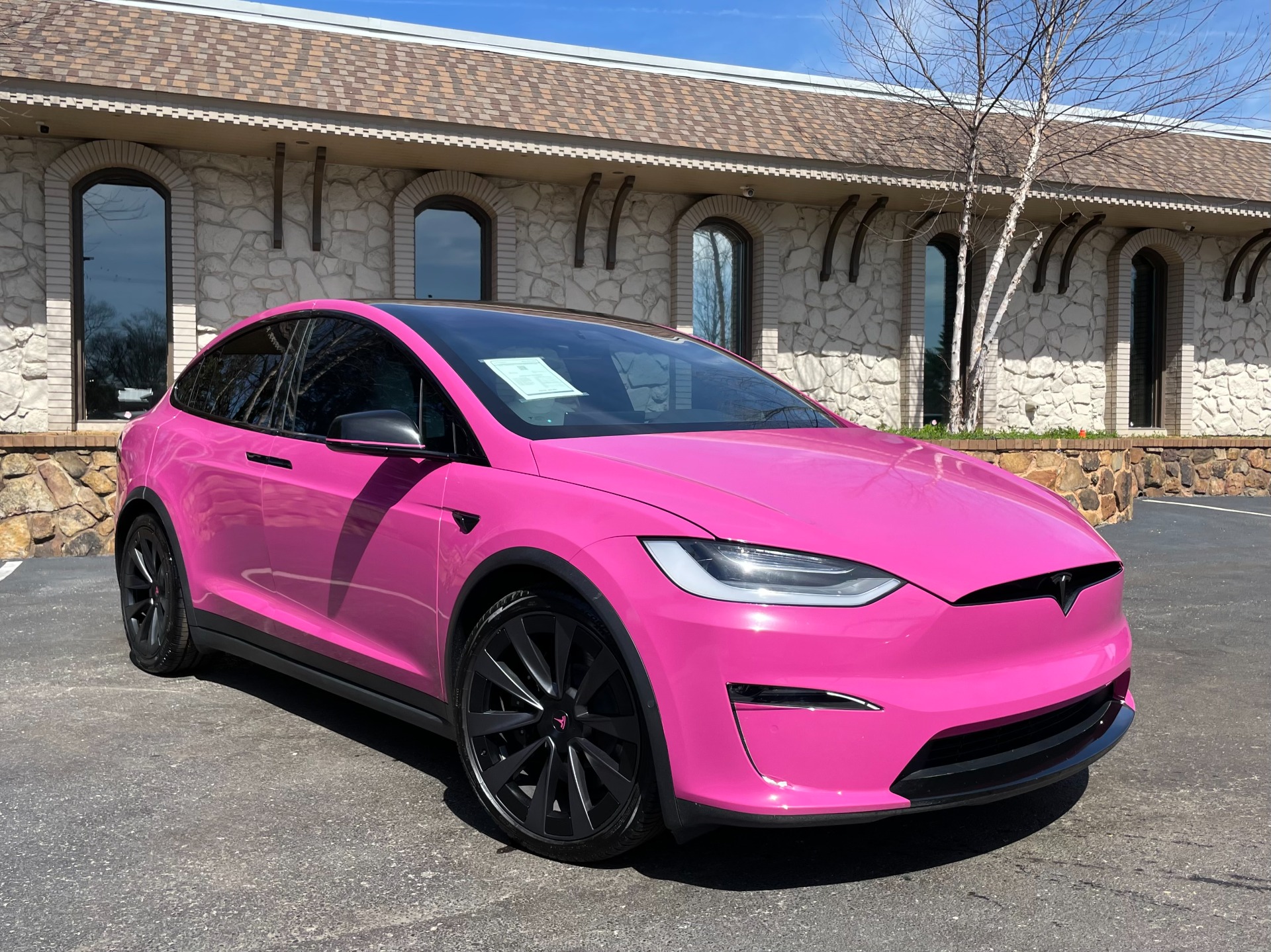 Used 2022 Tesla Model X WRAPPED PINK For Sale ($79,950) | Autopro ...