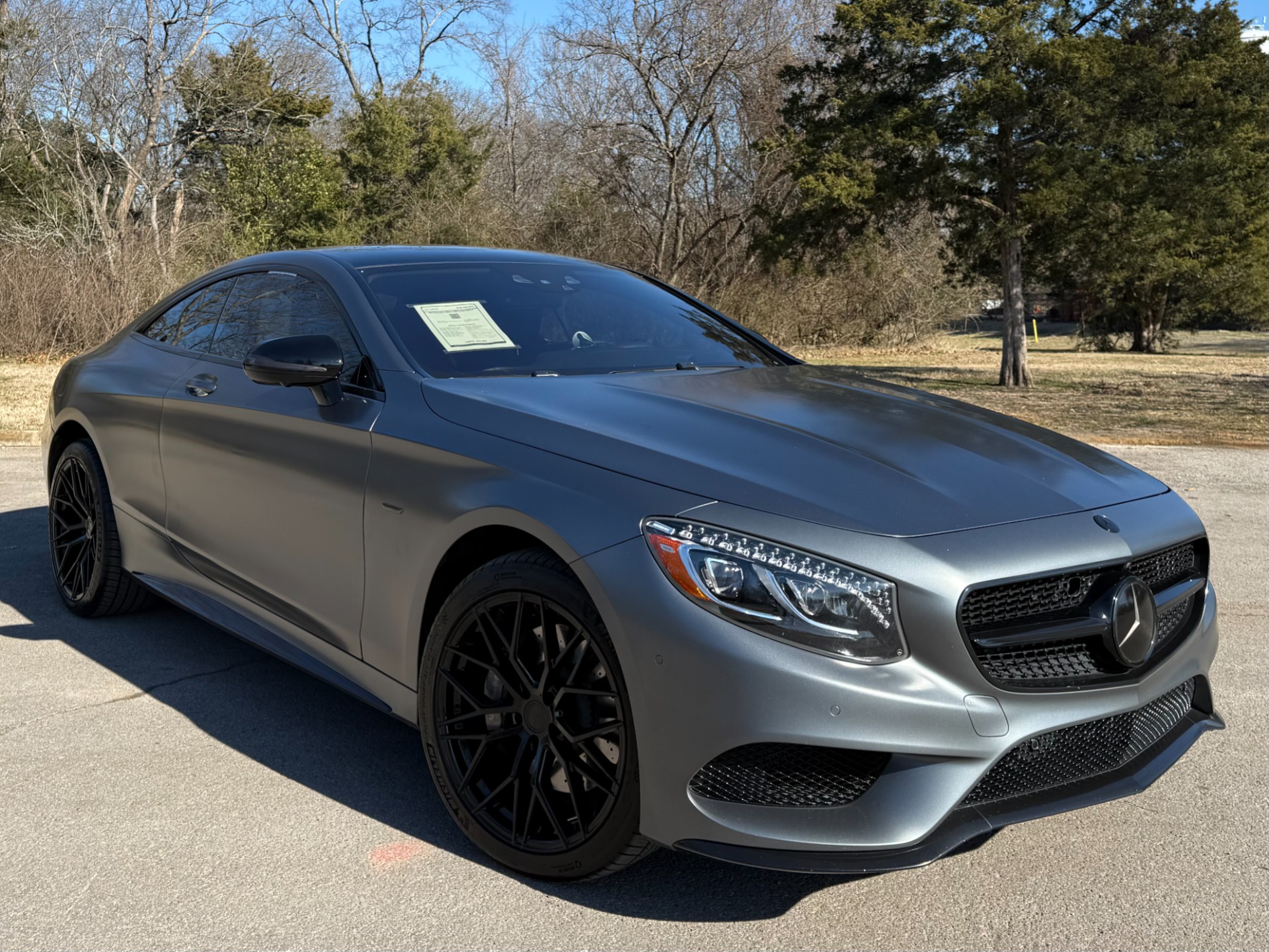 Used 2017 Mercedes-Benz S 550 Coupe 4MATIC Designo Selenite Grey Magno ...